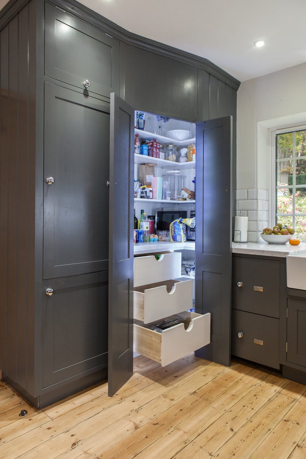 How to design the perfect kitchen larder - Dowers Kitchens